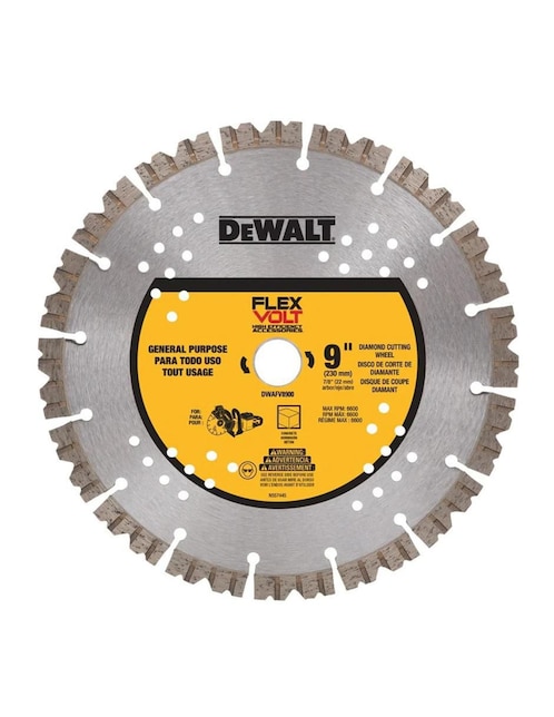 Disco de diamante de acero Dewalt 1
