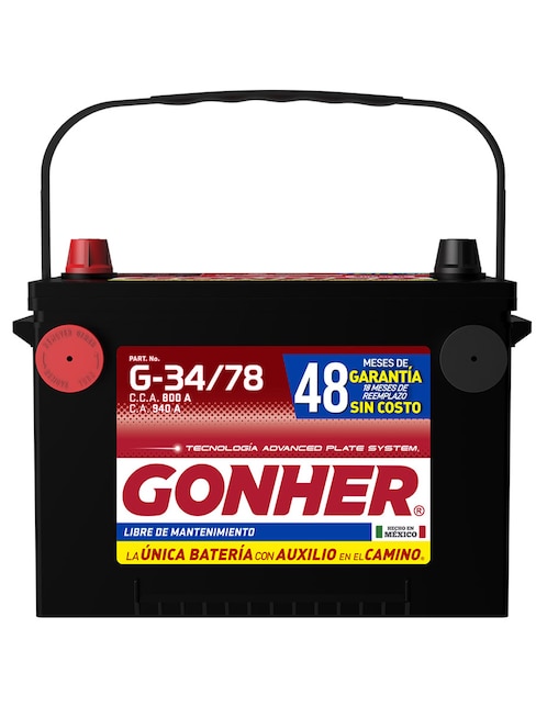 Gonher Batería G34/78 en Liverpool