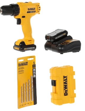 Kit de taladro atornillador Dewalt DCD700AC2-B3 12 Volts